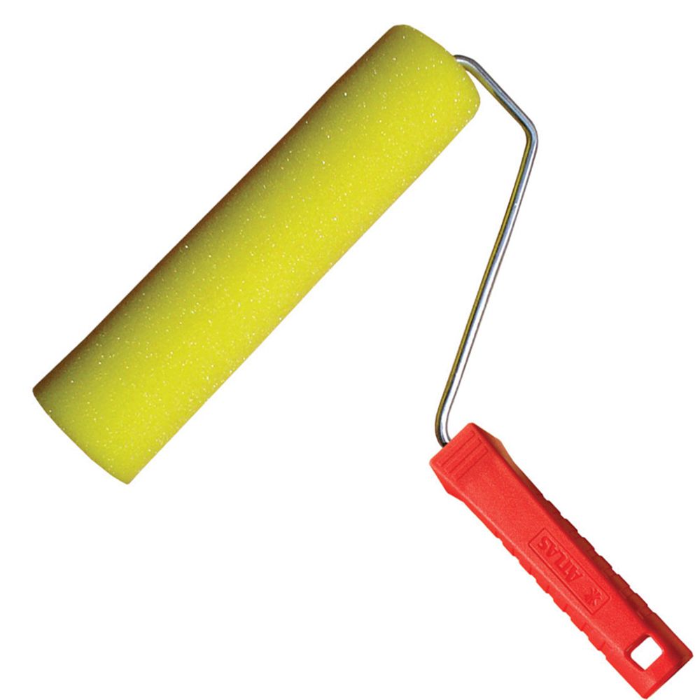 ROLO ESPUMA 406/15A AMARELO C/CABO 15CM ATLAS - Cosama