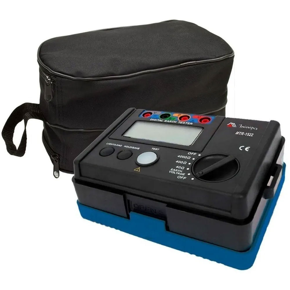 Terrômetro Digital MTR-1522 Minipa - Cosama